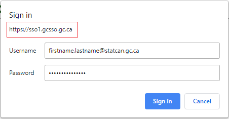 How to Login - Statistics Canada - Collaborative Analytics Environment ...